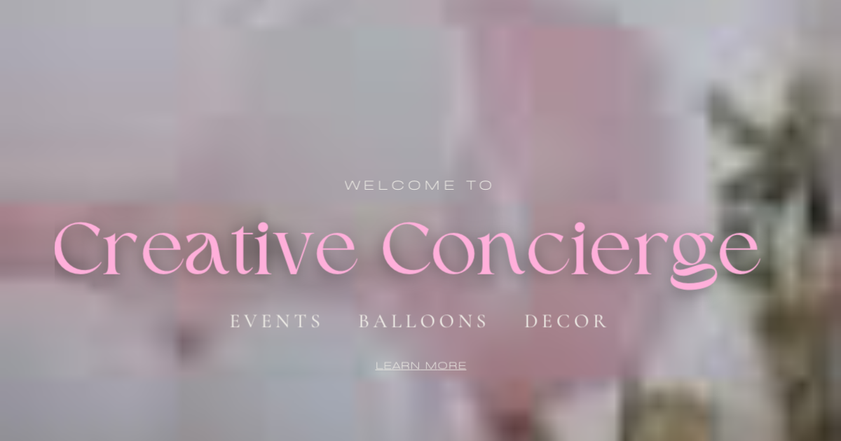 Creative Concierge Website